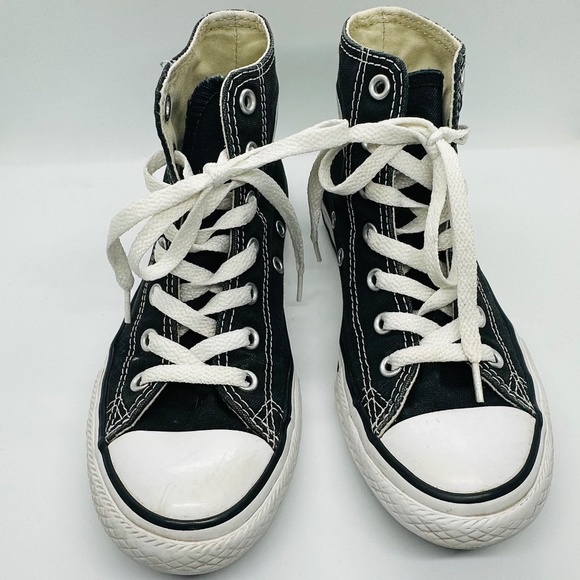 Converse | Shoes | Chuck Taylor All Star Converse Size 2 Boys Black And ...